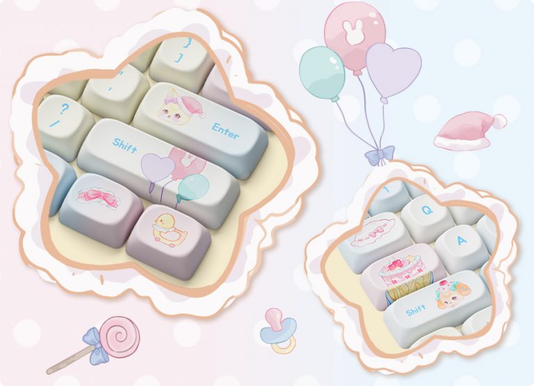 Butterfly Fantasy Keycap Set (140-key) | Akko Official Global Site