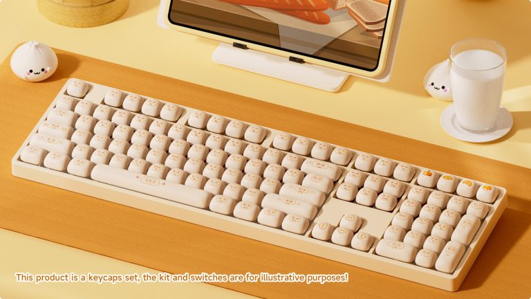 Steamed Buns Keycap set (144-key) | Akko Official Global Site