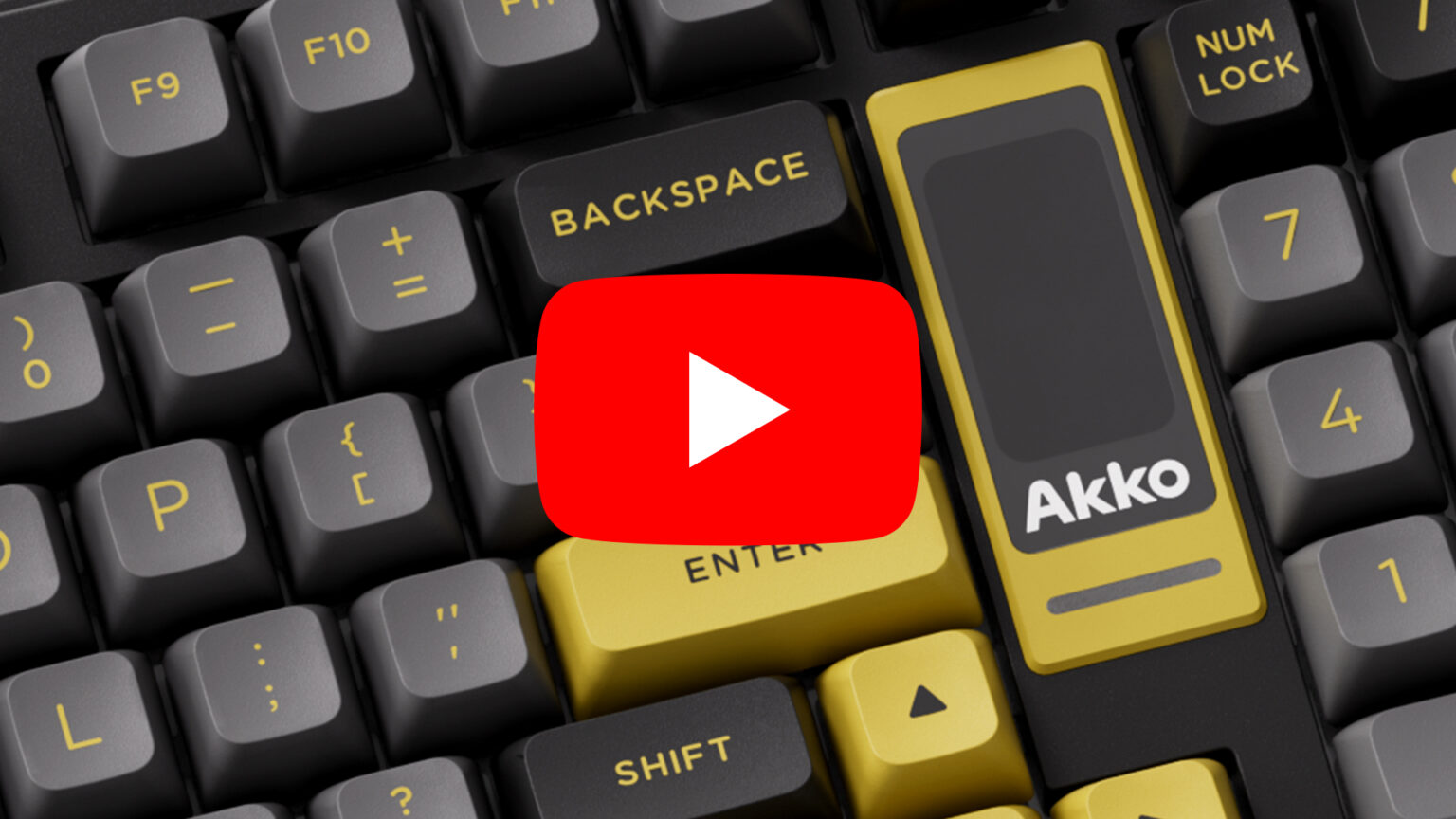 Black & Gold 5098B Mechanical Keyboard | Akko Official Global Site