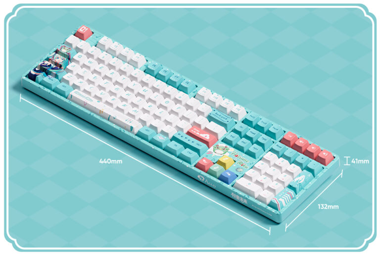 Hatsune Miku 5108B Plus Mechanical Keyboard | Akko Official Global Site