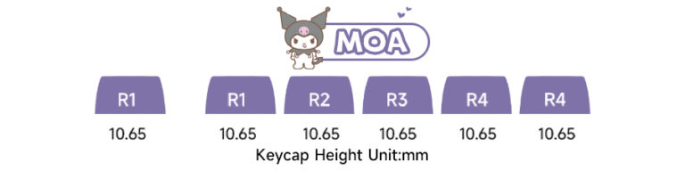 Kuromi Keycap Set (138-key) | Akko Official Global Site
