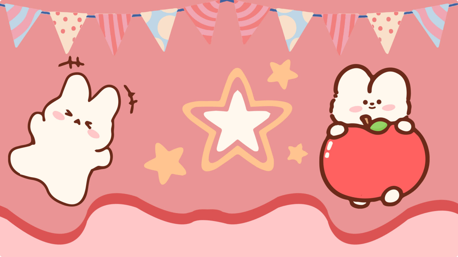 MG108B Bunny Apple Mechanical Keyboard | Akko Official Global Site