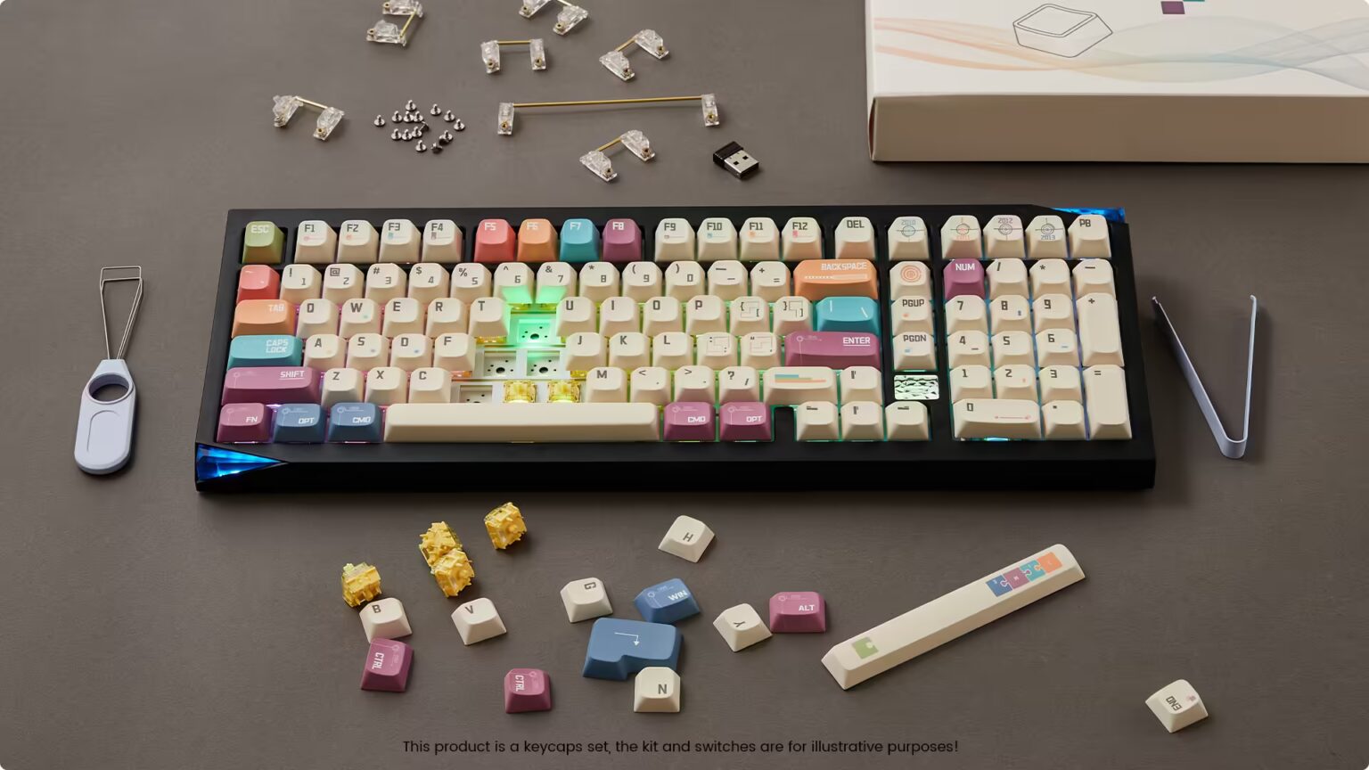 Timeline Keycap Set (151-Key) | Akko Official Global Site